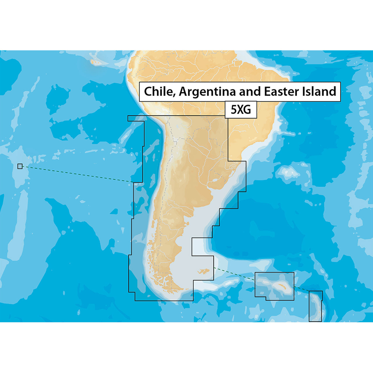 Chile, Argentina and Easter Island (5XG) – Enovation Maps
